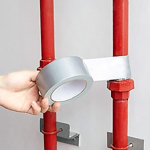 Amazon Basics Heavy-Duty Duct Tape, 1.88-inch by 30-yard, Silver, 3-Pack, Great for General-Purpose Use, Home repairing, DIY work, Auto repair and Outdoor activities