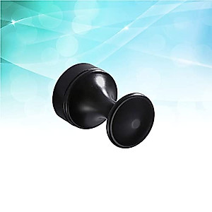 Cabilock 1 PC Dress Rack Black Clothes Hanger Batnroom Hanger Home Storage Hanger Coat Hanger Household Clothes Hook Hanger for Home