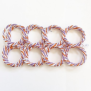 28 Ring Scarf Holder Tie Hanger Belt Closet Clothes Organizer Hook Scarf Hangers