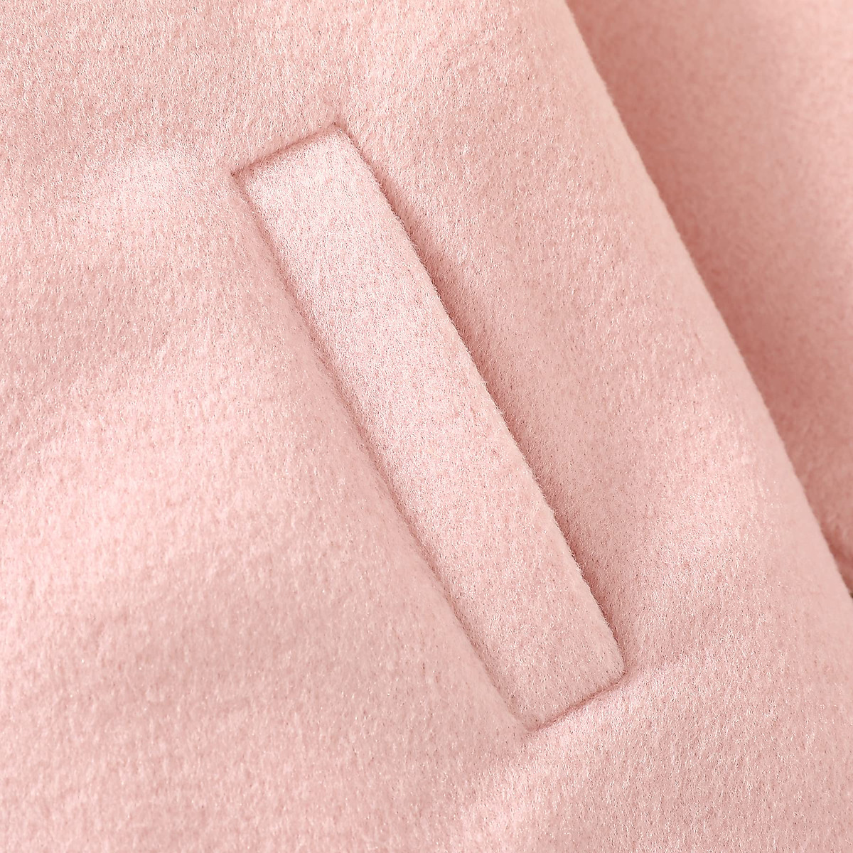 JEELLIGULAR Toddler Baby Girl Coats Kids Cloak Button Warm Thick Jacket Clothes Baby Fall Winter Outwear Clothes Set (Pink, 12-18 Months)