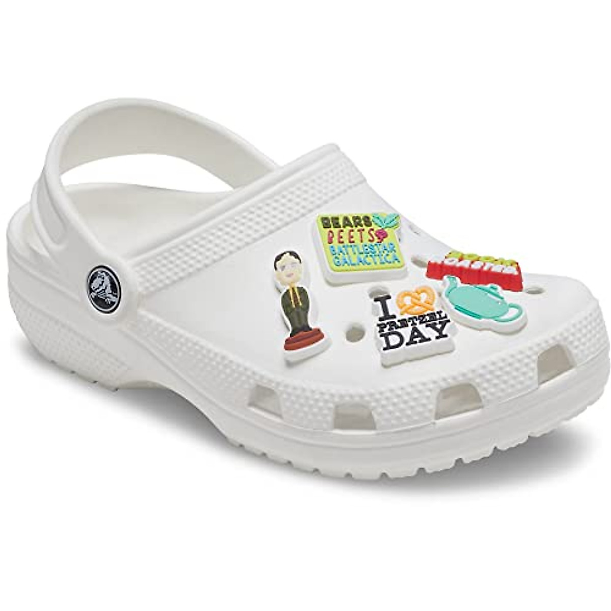 Crocs Unisex-Adult Jibbitz Office Shoe 5-Pack, Charms, Bears, Beets & Battlestar Galactica, 5 Pack