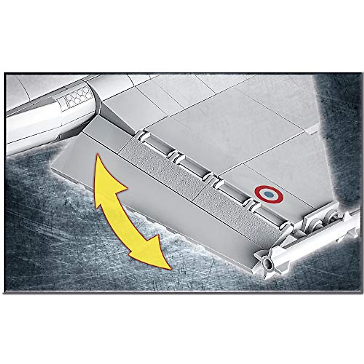 COBI Armed Forces Rafale C Fighter Aircraft, Silver