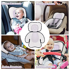 vocheer Toddler Stroller Cushion, Infant Car Seat Cushion Stroller Support Pillow for Newborn 0-12 Months