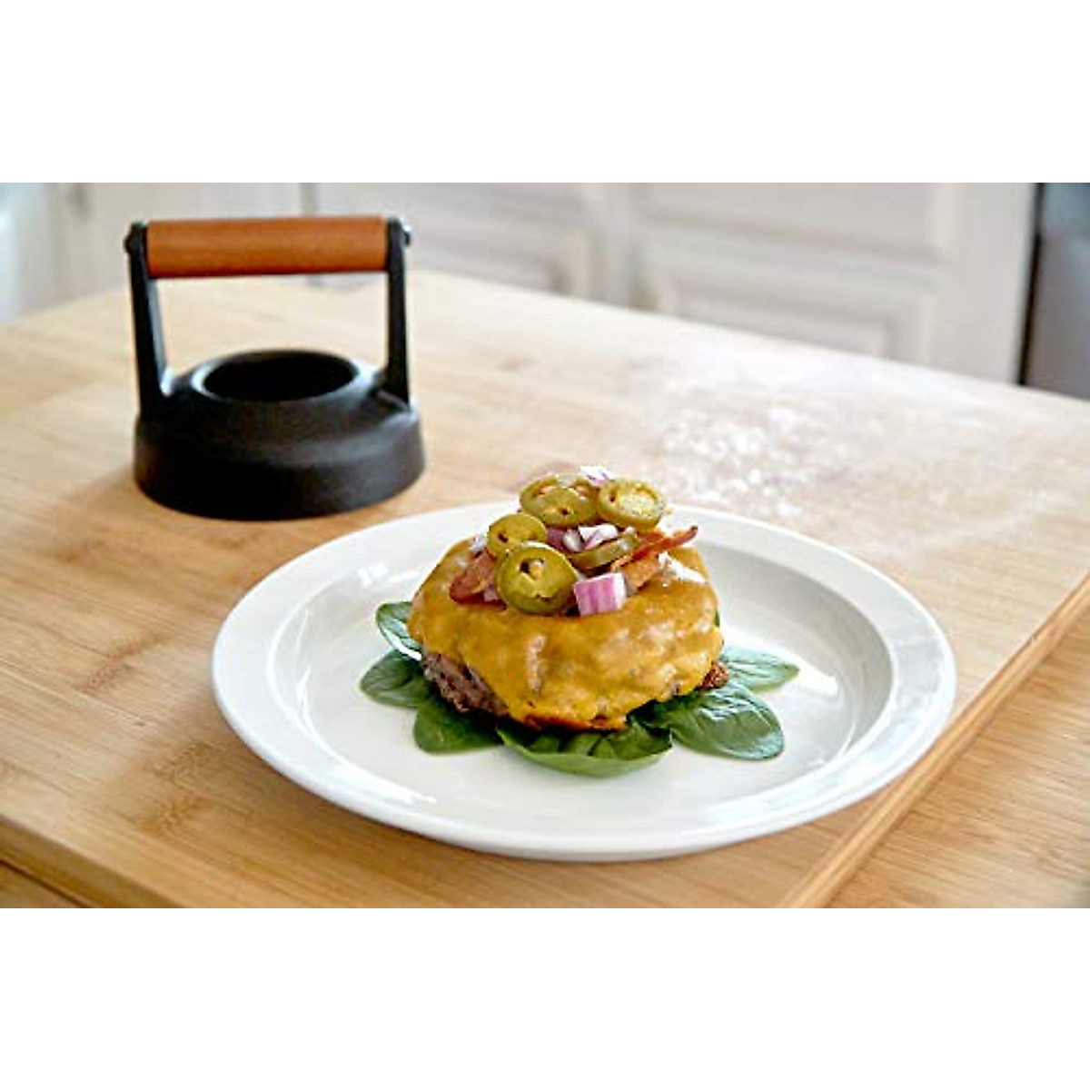 Cuisinart CGPR-222 Stuff Cast Iron Burger Press