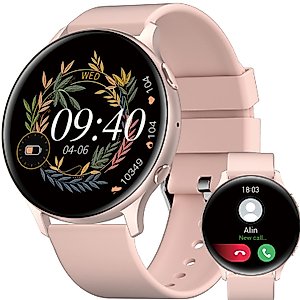 Smartwatch For Men And Women. 1.32'' Touch Screen Fitness Tracker With 20+ Sports Modes, Ip67 Waterproof Smartwatch With Heart Rate/Sleep Monitor/Pedometer/Calorie, Activity Tracker For Android phone
