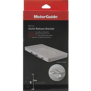 MotorGuide 8M0092063 Xi Series Quick-Release Mounting Bracket Kit for Trolling Motors — Composite — White