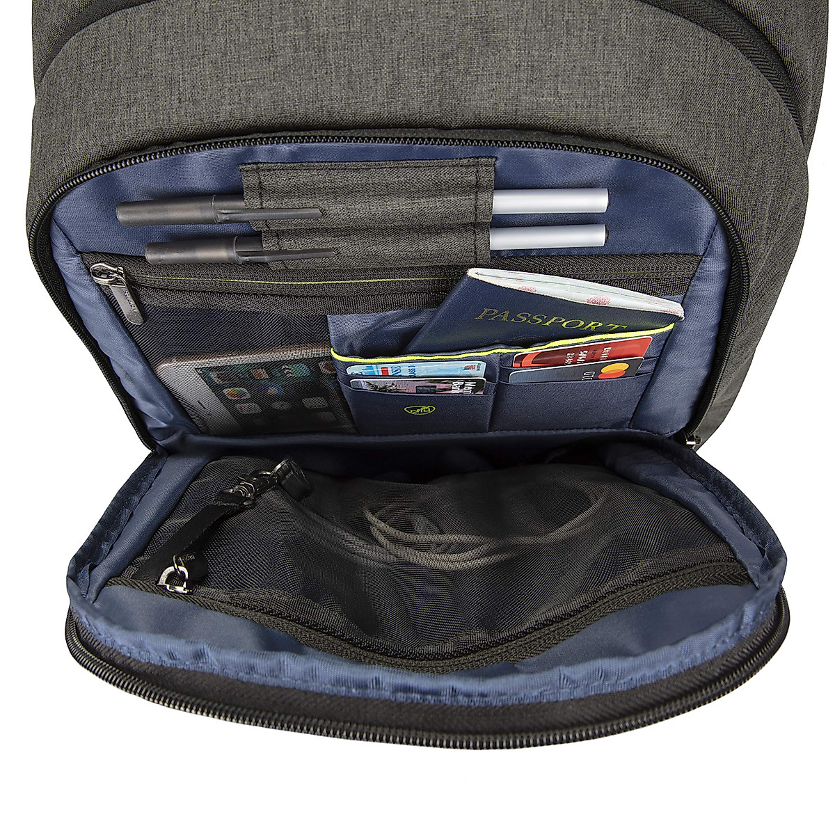 Travelon Backpack, Slate, One_Size