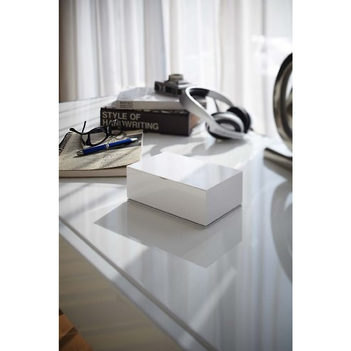 Yamazaki Industries 7862 Wet Wipes Case, Veil, White