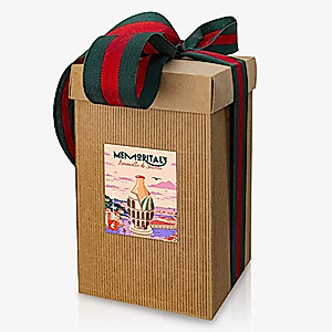 Hand-painted Jar 'LEMON' filled with Limoncello of Sorrento (Made in Italy) with n° 2 Glasses