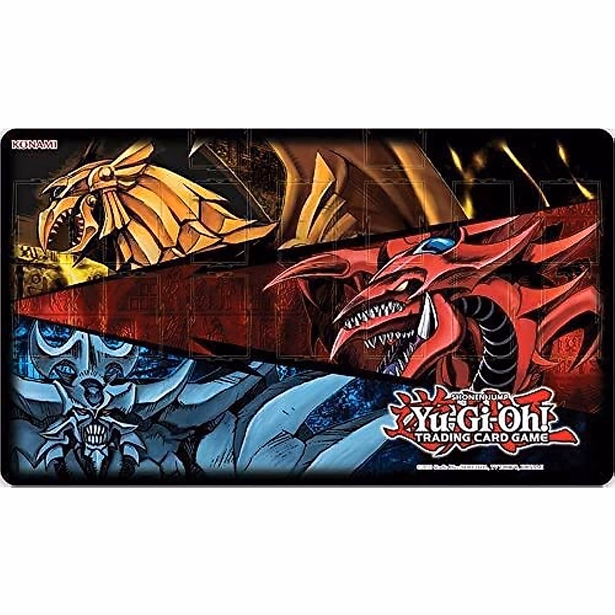 Yu-Gi-Oh! TCG: Slifer, Obelisk, and Ra Game Mat