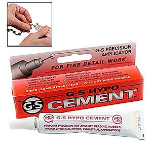 G-S Hypo Crystal Cement Glue Rhinestone Watch Crystal Craft Jewelry Gem, Hobbies