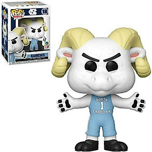 Funko Pop Rameses North Carolina College Mascots NCAA Pop Action Figure (Bundled with EcoTek Protector to Protect Display Box)