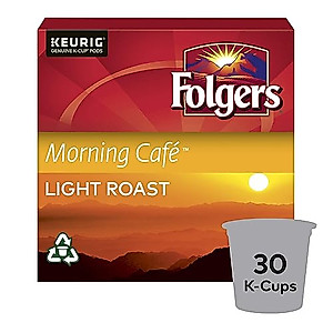 Folgers Morning Café K-Cup Coffee Pods 30 K-Cup Pods