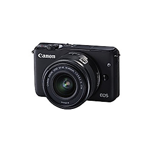 Canon EOS M10 Mirrorless Camera Kit with EF-M 15-45mm Image Stabilization STM Lens Kit