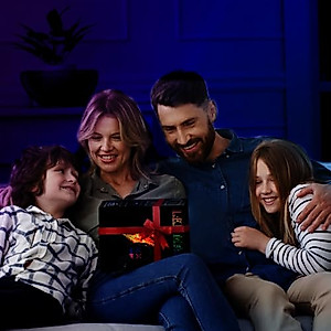 MEGOO Led Mask with Gesture Sensing Transforming,Light Up Luminous Digital Glow Mask for Halloween Rave Dj Party Masquerade