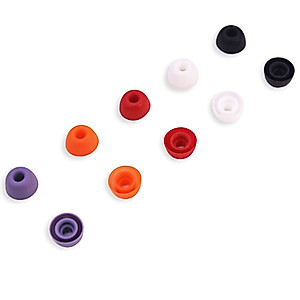 Adhiper Pixel Buds Pro Silicone Material Replacement Eartips Earbuds Set, Earplugs Compatible with Google Pixel Buds Pro in-Ear Earphones（5 Pairs）