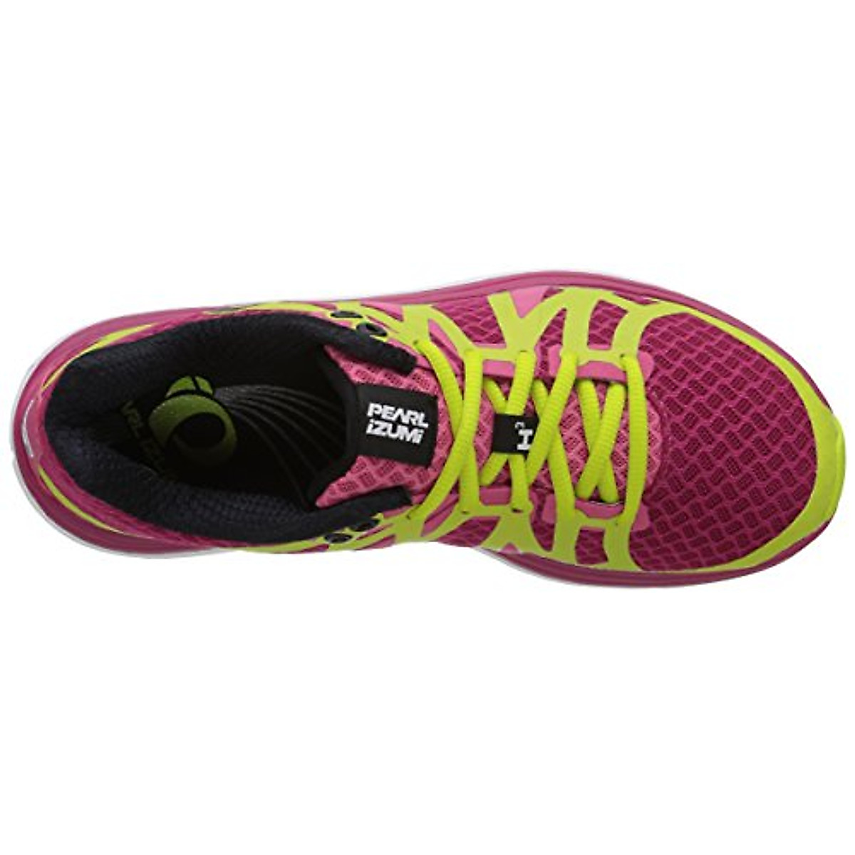 PEARL IZUMI Women's W EM Road H 3 Running Shoe, Cerise/Honeysuckle, 5 B US