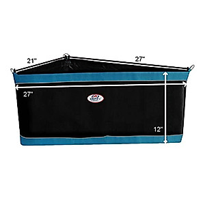 Tahoe Tack Patent Pending 1200D Reflective Corner Hay Feeder with Super Tough Bottom and 1 Year Warranty