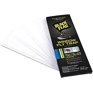 BLACK FLAG WINDOW FLY TRAP 16 PACK (4 PACKAGES WITH 4 TRAPS EA)
