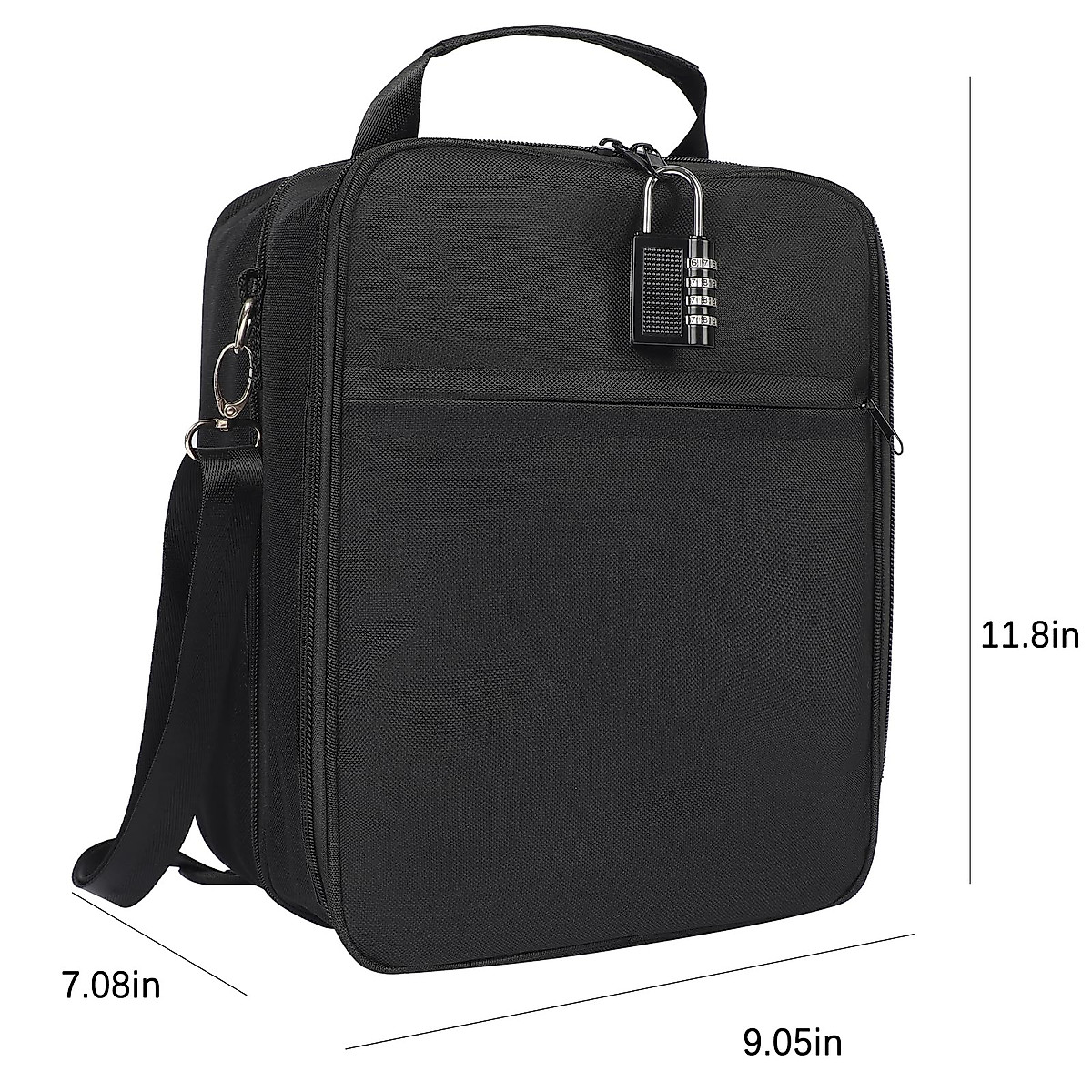 FIEKEPI Toy Storage Bagr Women and Men With a lock,Large space,Game Toy Storage Bags,Toy Box Organizer Portable Lock Box for Personal Items