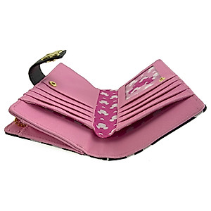 Loungefly Disney Minnie Mouse Faux Leather Wallet Snap Flap Clutch