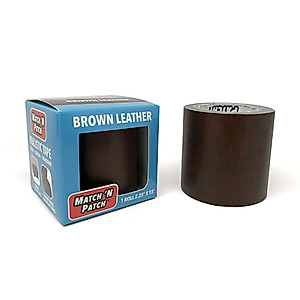 Match 'N Patch Realistic Brown Leather Repair Tape