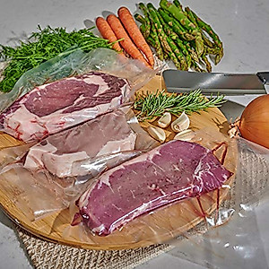 1,000 pcs Clear 6" x 15", 3 mil Vacuum Chamber Bags Great for Food Vac Storage