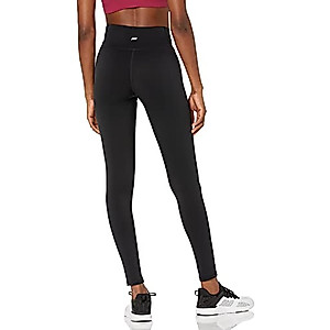 Amazon Essentials Women's Studio Sculpt Mid-Rise Full-Length Active Legging, Black, Small