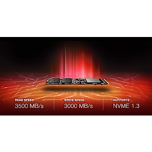 XPG SX8100 1TB 3D NAND NVMe Gen3x4 PCIe M.2 2280 Solid State Drive R/W 3500/3000MB/S SSD (ASX8100NP-1TT-C)