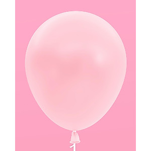 xo, Fetti Party Decorations Pink Latex Bow Balloons - 24 pk, 12" | Bachelorette Decorations, Bow Theme Birthday Party, Bridal Engagement Decor, Coquette Cute Supplies