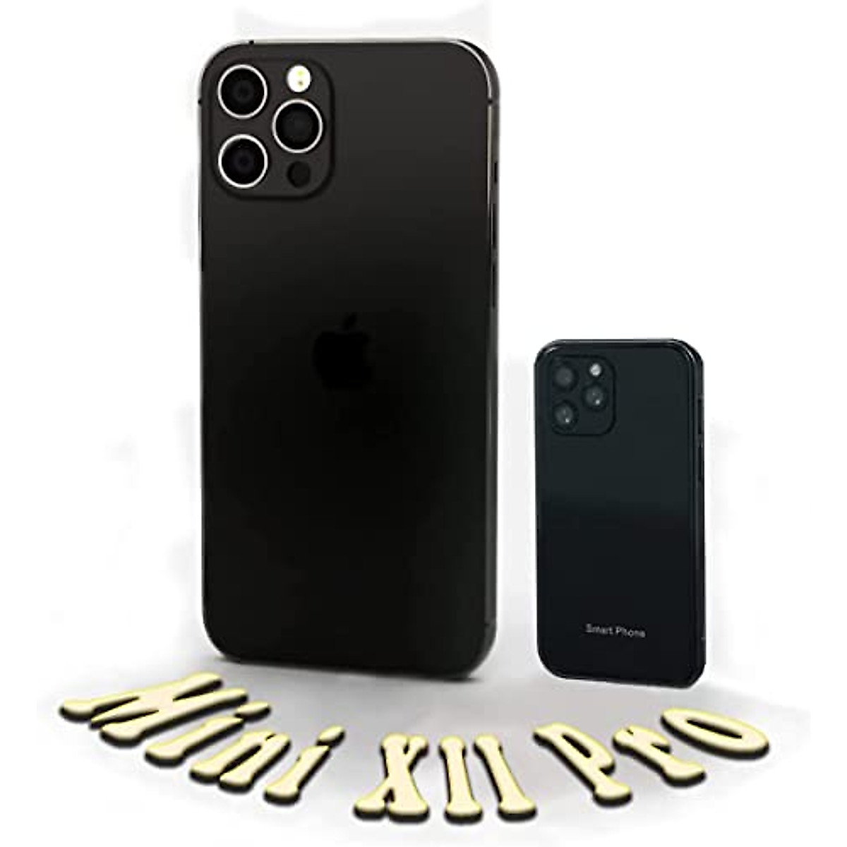 iLight Mini Smartphone 12 Pro - The World's Smallest 12 Pro Android Mobile 4G LTE Phone, Super Small 3" HD Touch Screen Global Unlocked Great for Kids 3GB RAM / 32GB ROM Tiny iPhone 12 Pro Look Alike