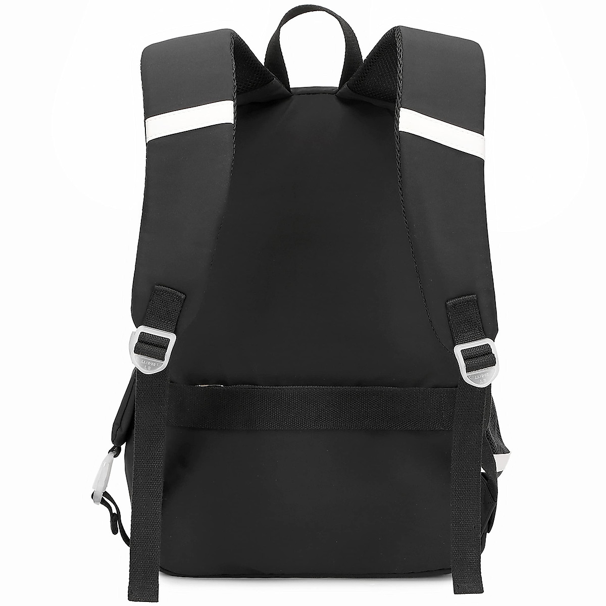 Classic Diamond School Backpack for Girls Backpack Cute Bookbag Kawaii School Bag Anime College Backpack for Teen Girls (Black)