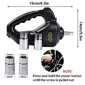 STANDTALL Electric Car Jack Kit, 5 Ton 12V Car Jack Hydraulic with Impact Wrench and Tire Inflator Pump, Electric Car Floor Jack Black with LED Light