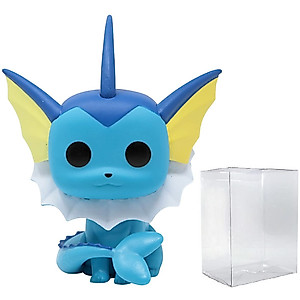 Pokemon - Vaporeon Pop! Vinyl Figure (Bundled with Compatible Pop Box Protector Case)