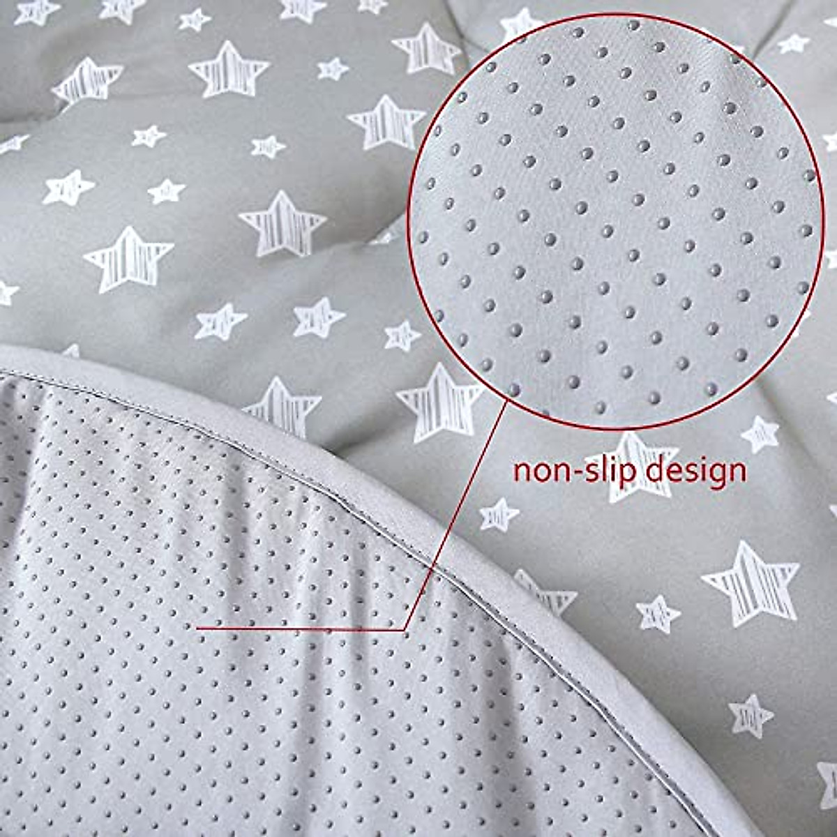 Pop Up Play Tent Mat, Baby Padded Floor Mat Round, Anti Slip Kids Tents Indoor Playhouses Mat, 40'' x 40'' Round Area Rug, Baby Play Mat Round, Pop Up Play Mat for Toddlers and Kids Playtime