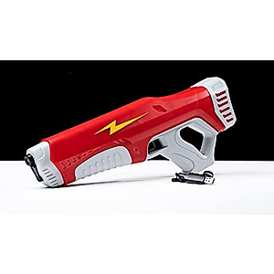 Electric Watergun with Over 100 Squirts! Long Range, Powerful Super Soaker, Perfect Sprayer for Adults and Kids, Pool Parties, and Outdoor Activity