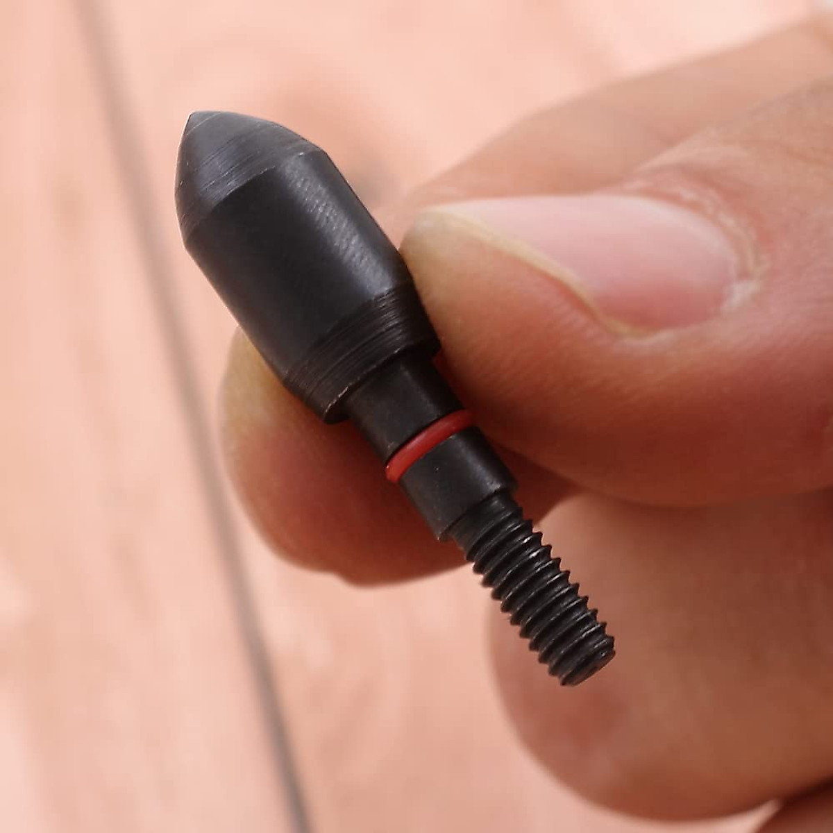 SOPOGER 12pcs Archery Bullet Points 100/125 Grain Field Points Arrow Screw-in Field Tips for Recurve Compound Bow Crossbow Hunting Shooting Practice (125 Grain)