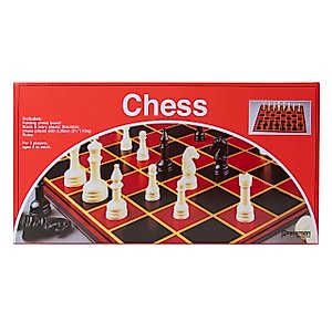 Pressman Chess - with Folding Board and Full Size Chess Pieces