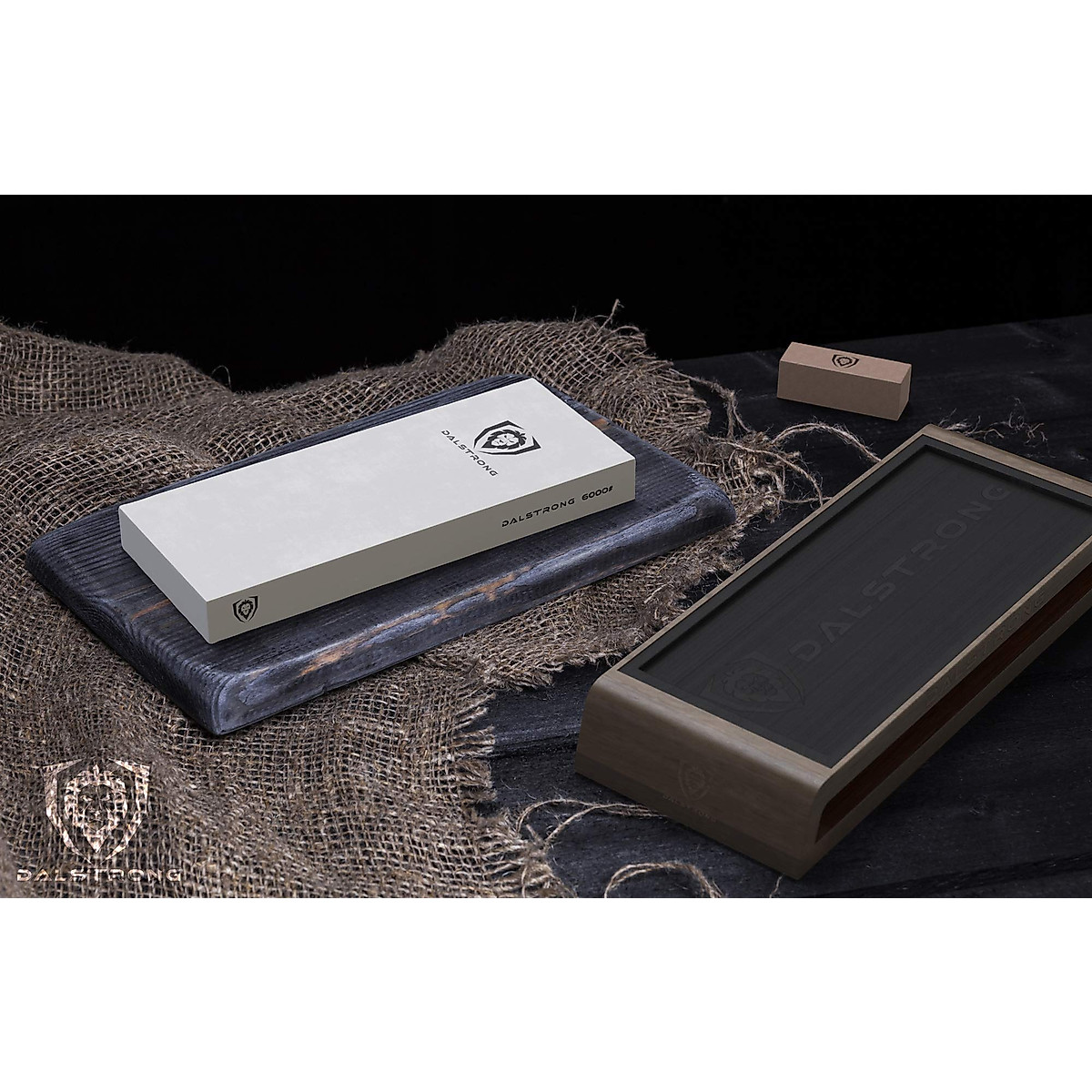 Dalstrong The Shogun Series 12" Slicing & Carving Knife Bundled with The Premium Whetstone Kit