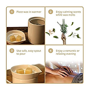 Burn & Bliss - Revitalizing Peppermint & Eucalyptus Scented Soy Wax Melts - Sensual & Romantic Kama Sutra Aromatherapy Wax Melts for Intimacy or Relaxing