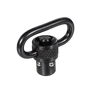UTG Standard Push Button QD Sling Swivel, 1" Loop , Black
