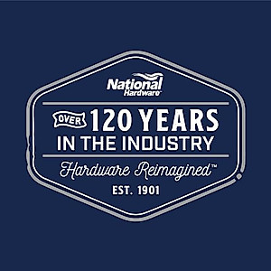 National Hardware B286 6" Zinc Plated Extra Heavy T Hinge