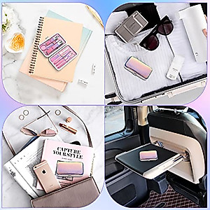 Nail Clippers Set, Manicure Set Professional Men Women Grooming Set 8 in 1 Stainless Steel Nail Care Tools with Mini Luxurious Travel Case Gifts for Business Familly Friend