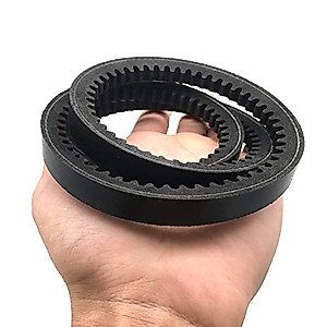 Yiekea 954-04050 Auger Drive Belt 1/2" x 35" for MTD Troy-Bilt Yard-Man Huskee Yard Machines Bolens Snow Blower Replaces 954-04050A, 754-04050 (Set of 2)