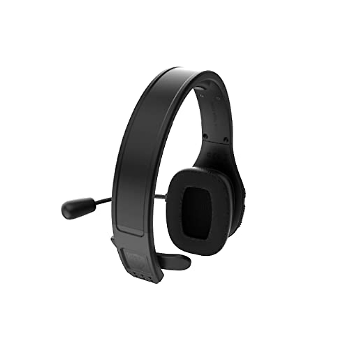 Blue Tiger Storm in Black - Wireless Bluetooth Professional Trucker and Office Headset with Microphone, Dongle & Cooling Gel Ear Cushion – Fastest Charge, Noise Cancelling, Clear Sound, Bluetooth 5.0