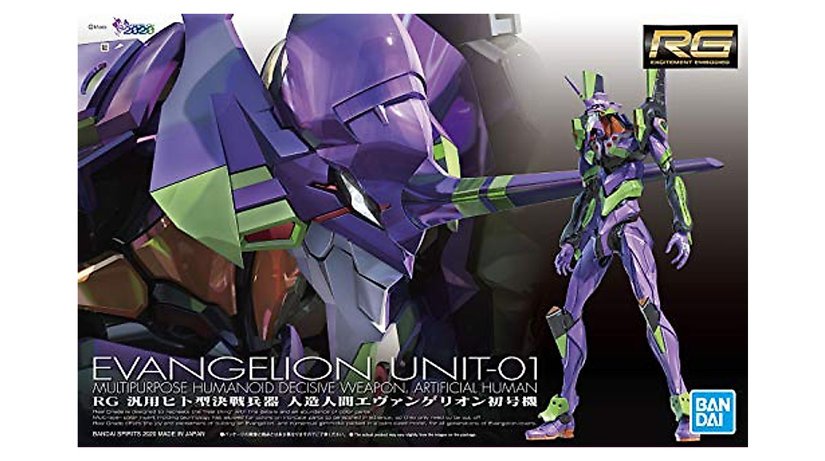 RG Evangelion UNIT-01 Model: Realistic & Dynamic Pose