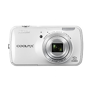 Nikon Digital Camera COOLPIX COOLPIX S800c (White) S800CWH - International Version