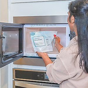 Ameda CleanEase Microwaveable Steam Sterilizer Bags for Baby Bottles & Breast Pump Parts | Microwave Sterilizer for Baby Bottles | Breast Pump Sterilizer Bags | BPA Free | 20 uses per Bag (7 Count)