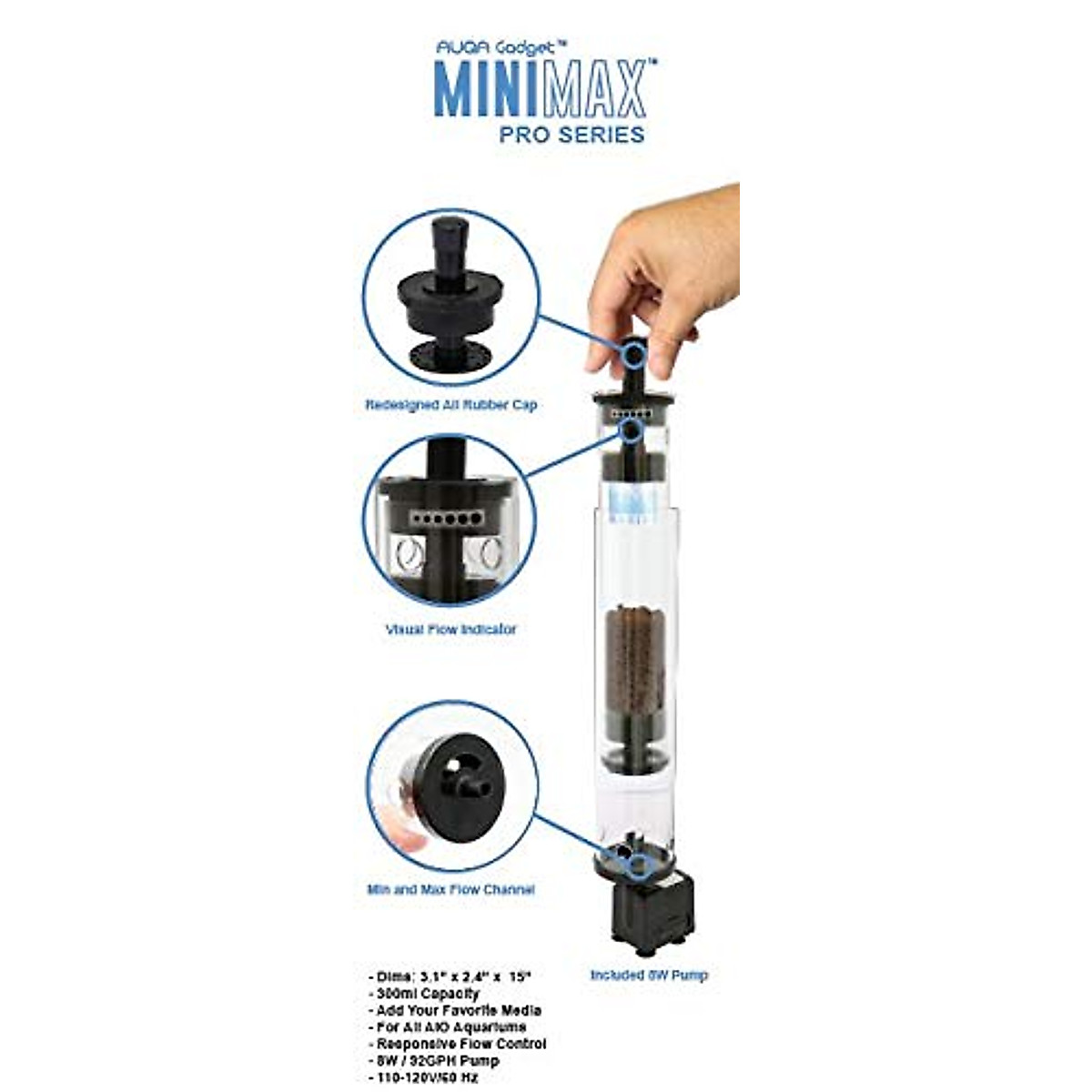 Innovative Marine Minimax Pro Series Media Reactor (Midsize)