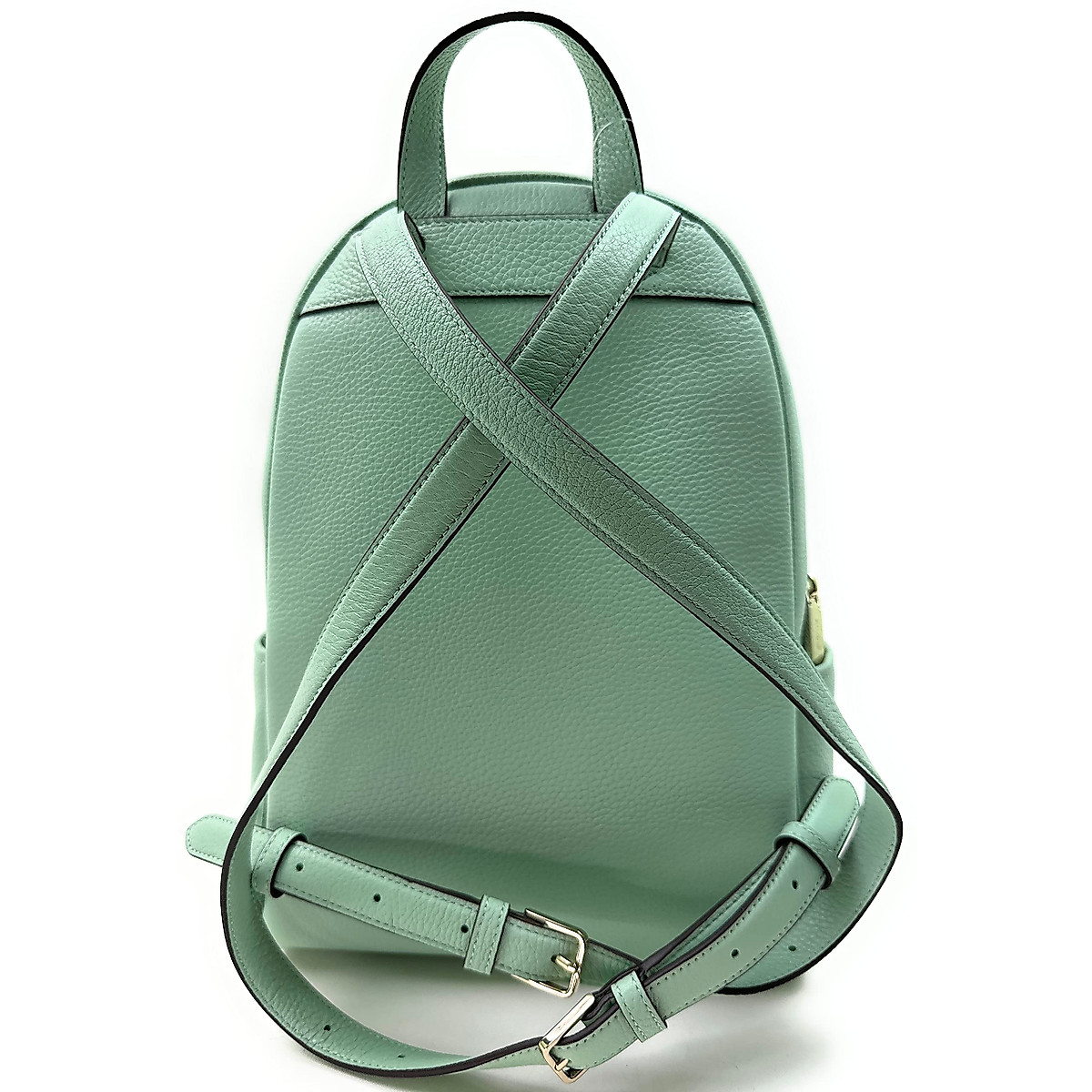 Kate Spade New York Liela Pebbled Leather Medium Dome Backpack (Seawater)